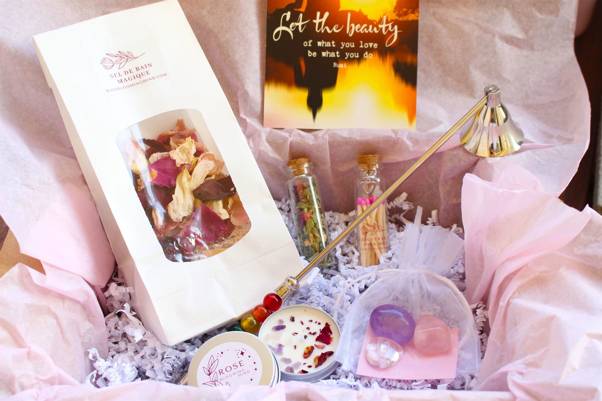 Coffrets "Rituel Bain Magique" aux choix | Boutique Holistique Crystal ...